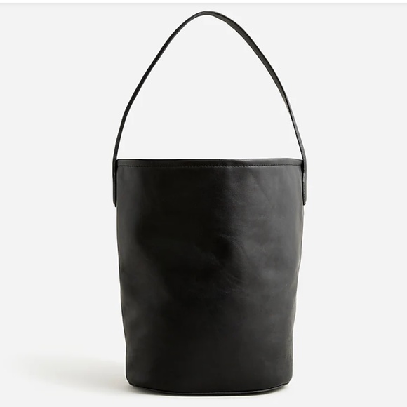 J. Crew | Bags | J Crew Bag Berkeley Bucket Bag In Leather | Poshmark
